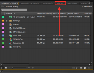 Transiciones, Tutorial Adobe Premier Pro CC - Escape Digital