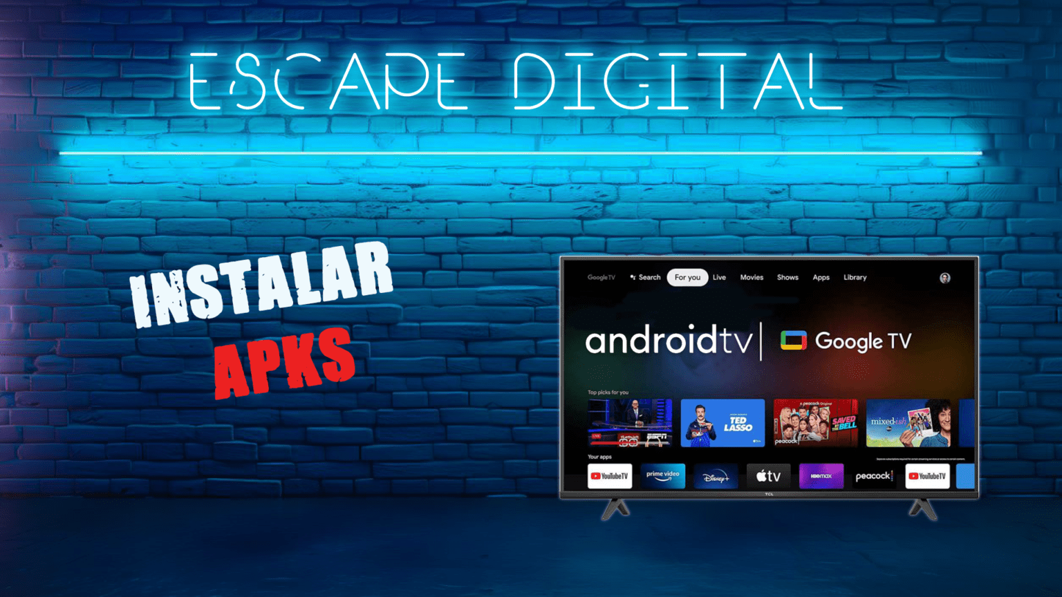 Como enviar e instalar archivos APK en Google TV | Escape Digital ...